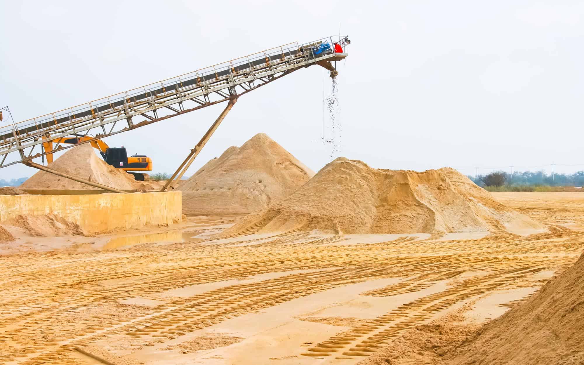 High-Quality Industrial and Silica Sand | Pontotoc Sand and Stone