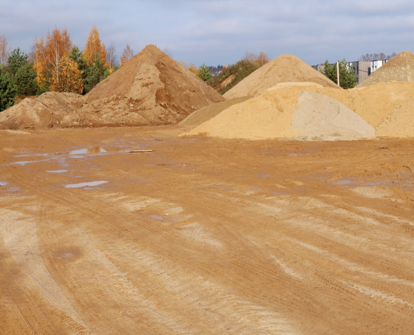 The Transportation of Sand | Pontotoc Sand & Stone